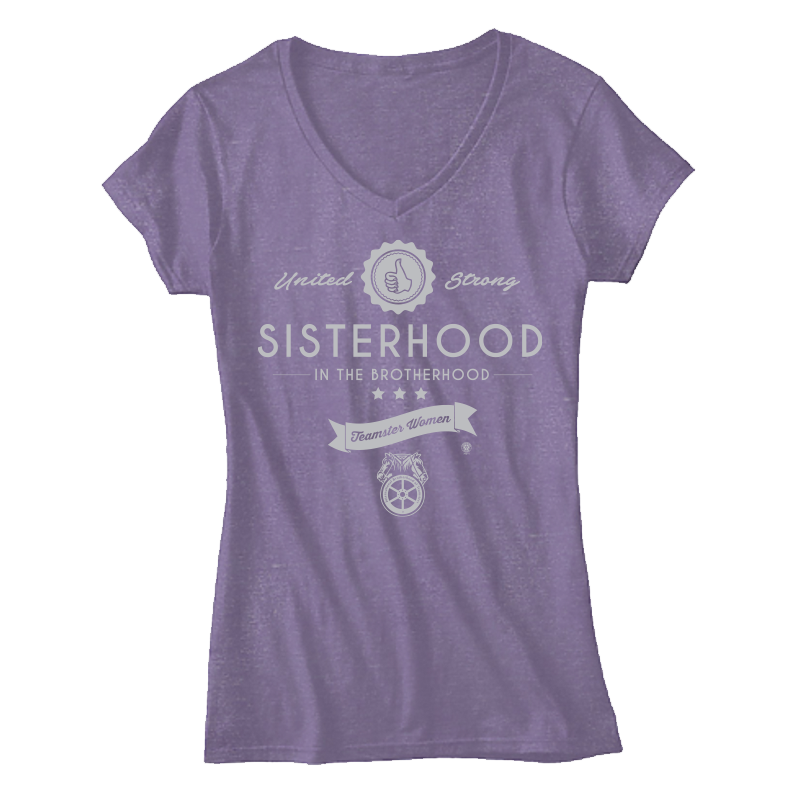 Women’s Sisterhood in the Brotherhood 2.0 V-Neck T-Shirt – TeamsterWear