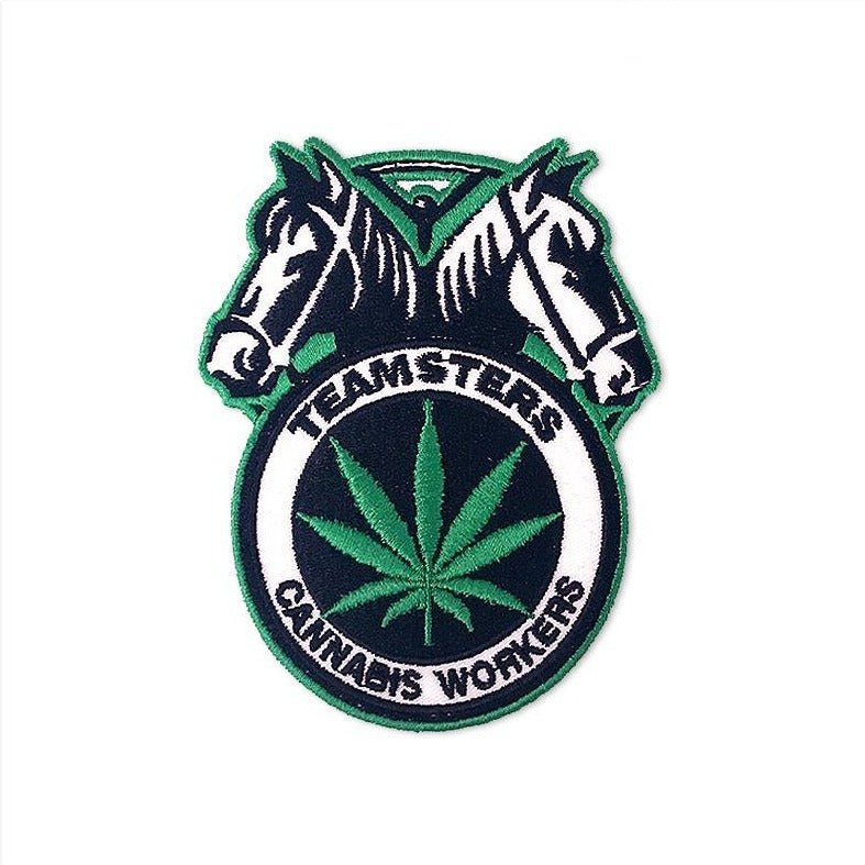 Teamster Embroidered Cannabis Patch 4'' (H) – TeamsterWear